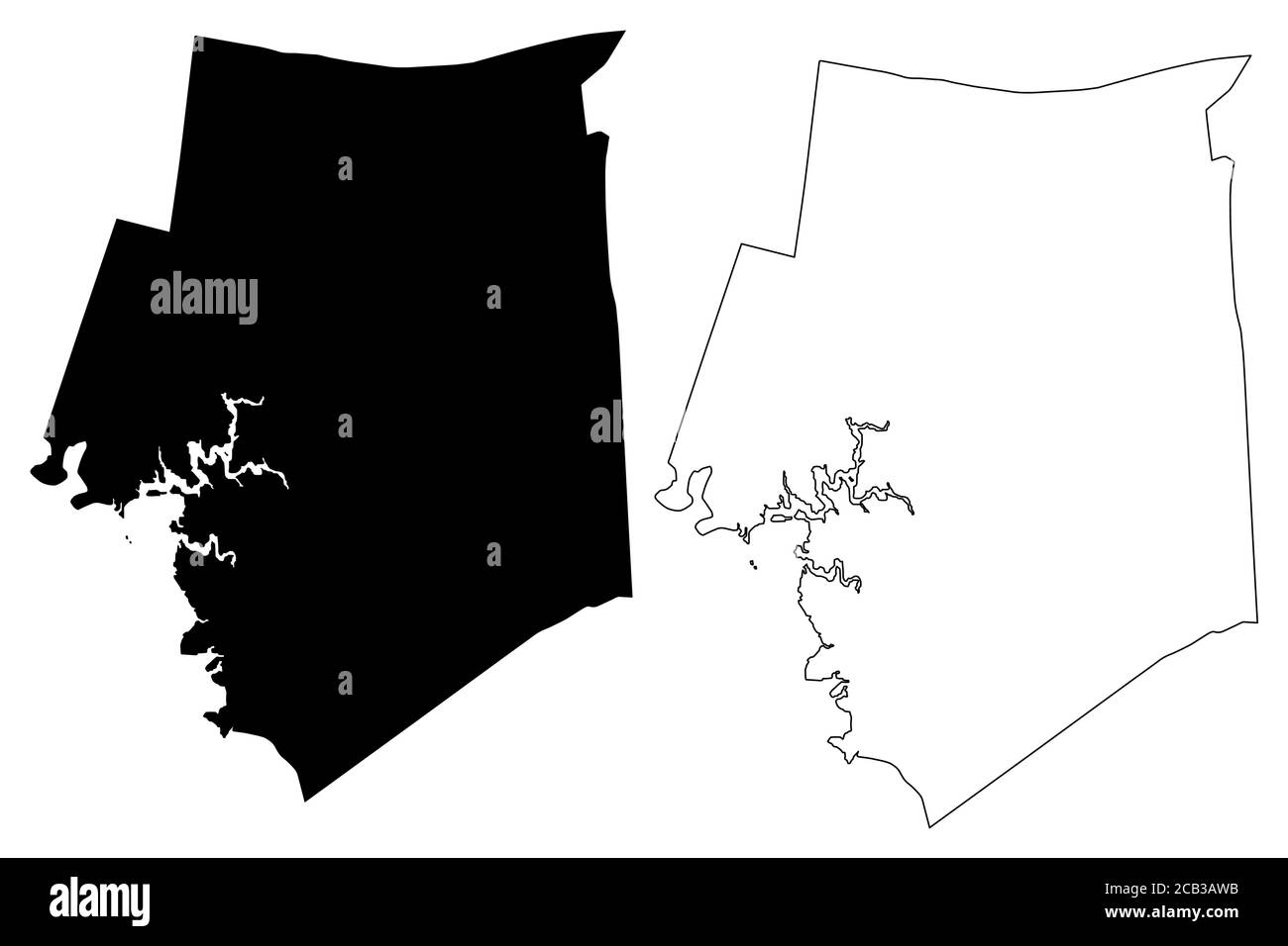 Glasgow map usa Stock Vector Images - Alamy