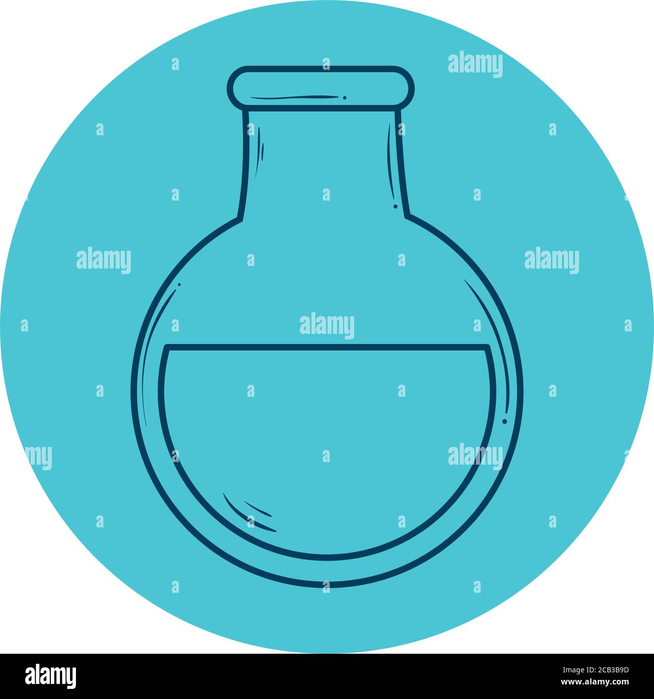tube test icon, line style in circle frame Stock Vector Image & Art - Alamy