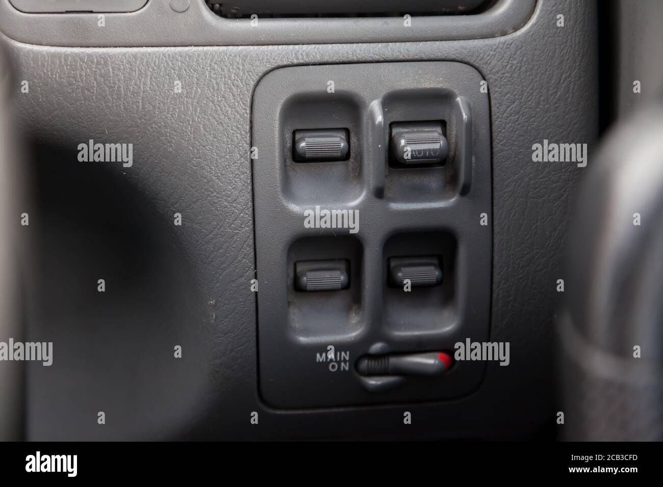 Buttons for controlling windows with opening and closing and electric ...