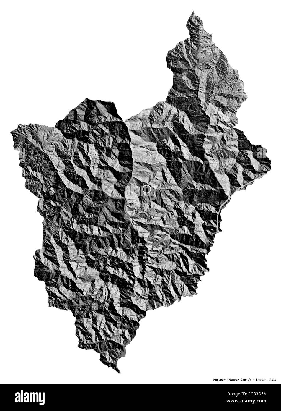 Mongar bhutan district map Black and White Stock Photos & Images - Alamy