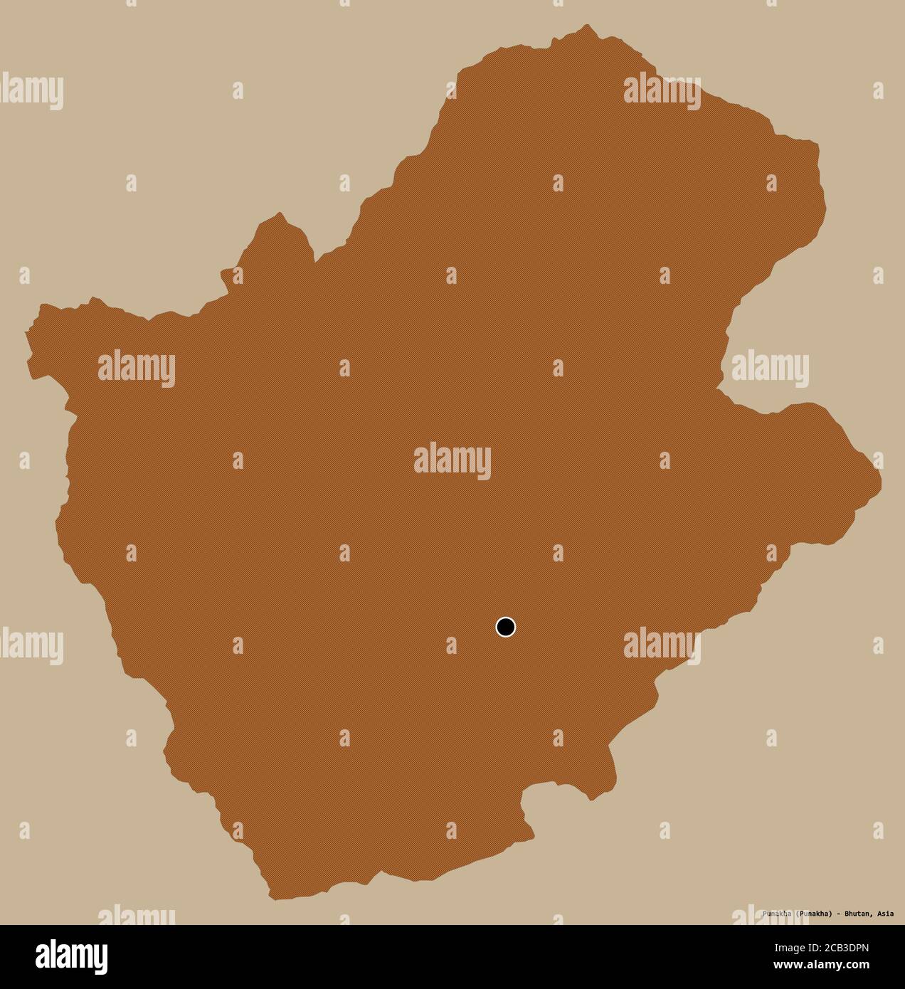 Punakha map hi-res stock photography and images - Alamy