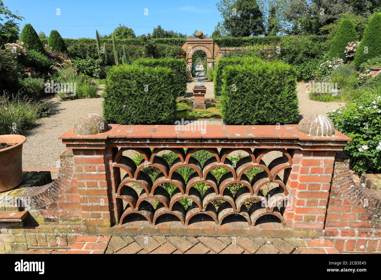 East Ruston Old Vicarage Garden, East Ruston, Norfolk, England, UK Stock Photo - Alamy