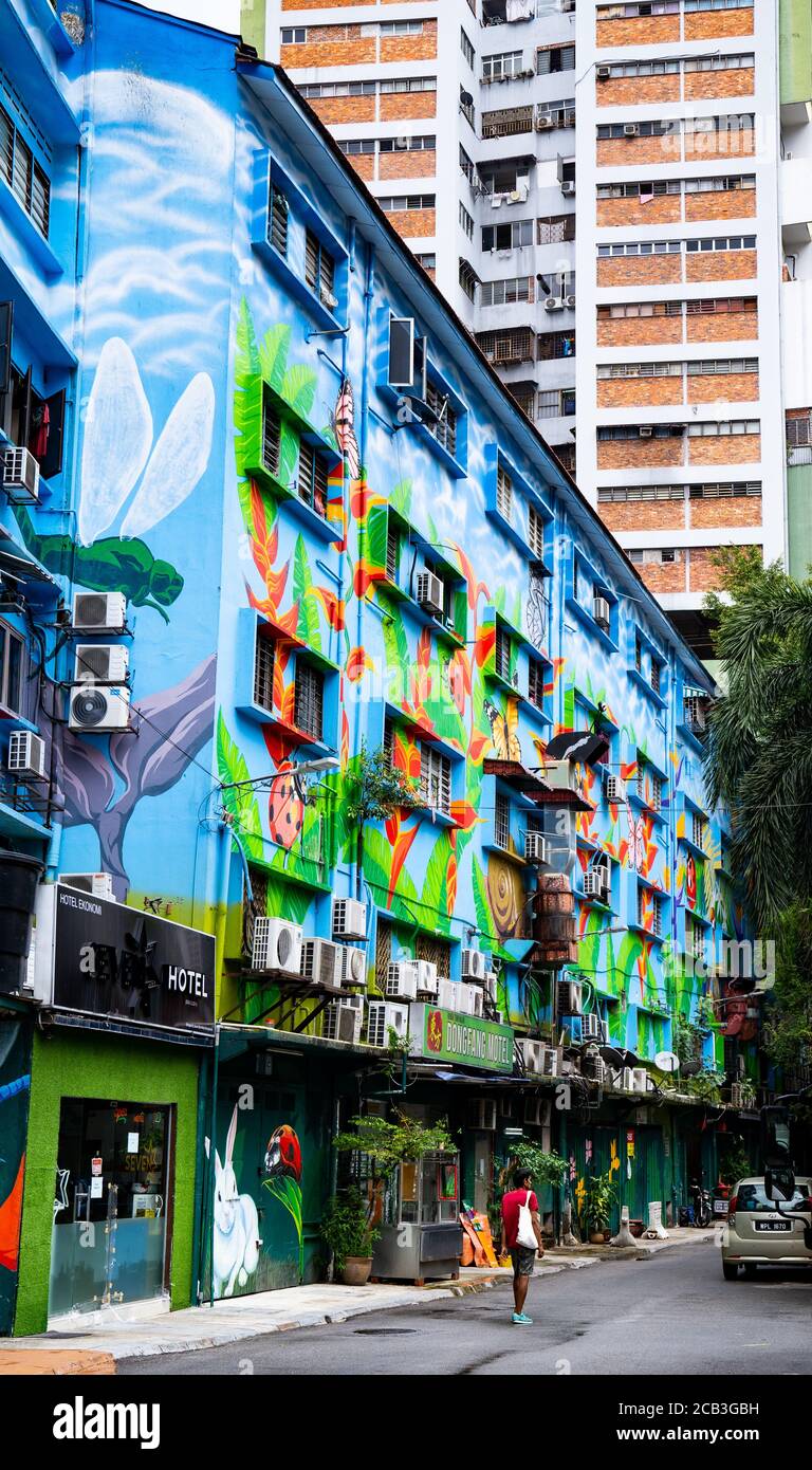 Jalan Alor Street in Kuala Lumpur, Malaysia Stock Photo - Alamy