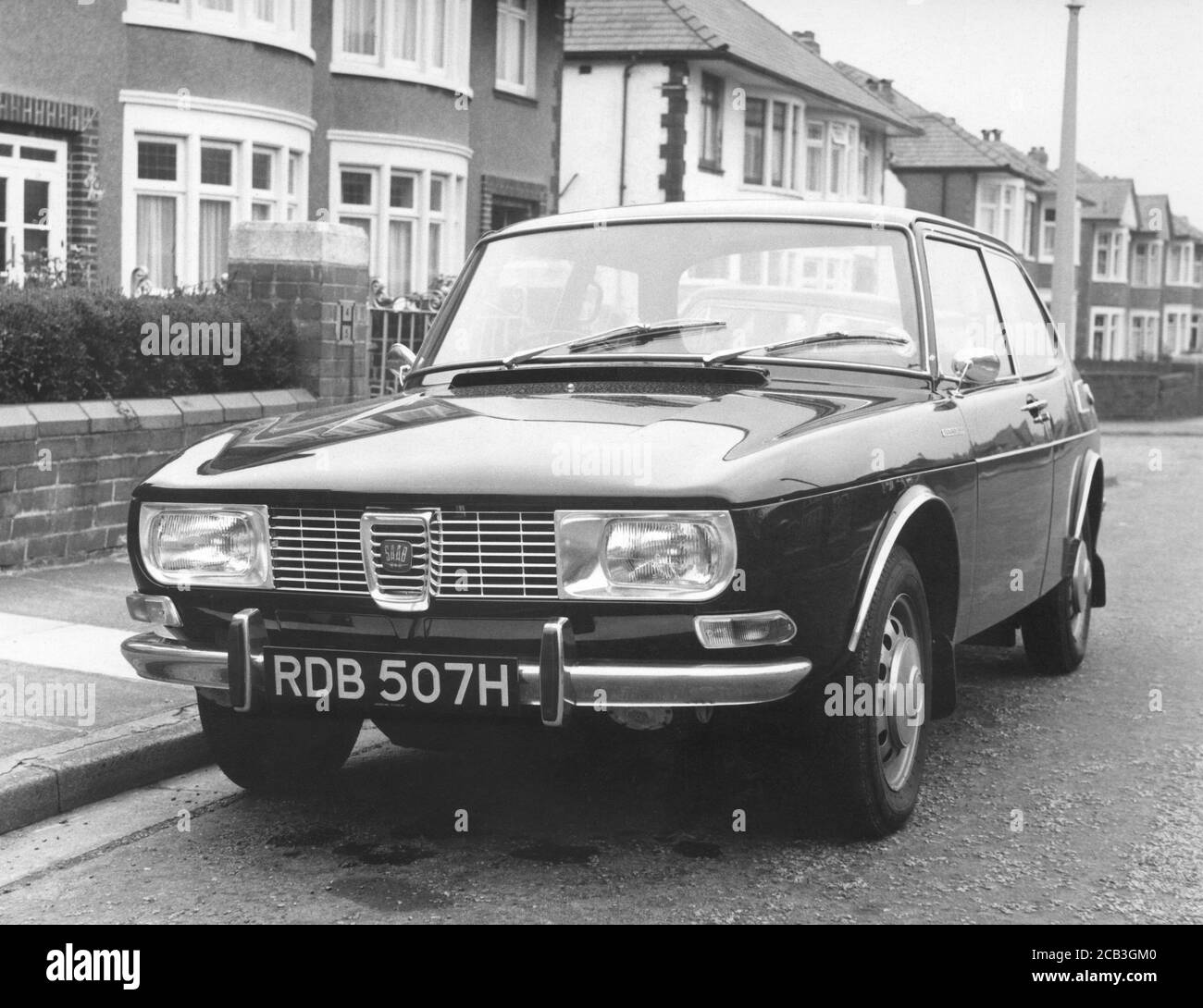 1969 Saab 99 Saloon Car Stock Photo - Alamy