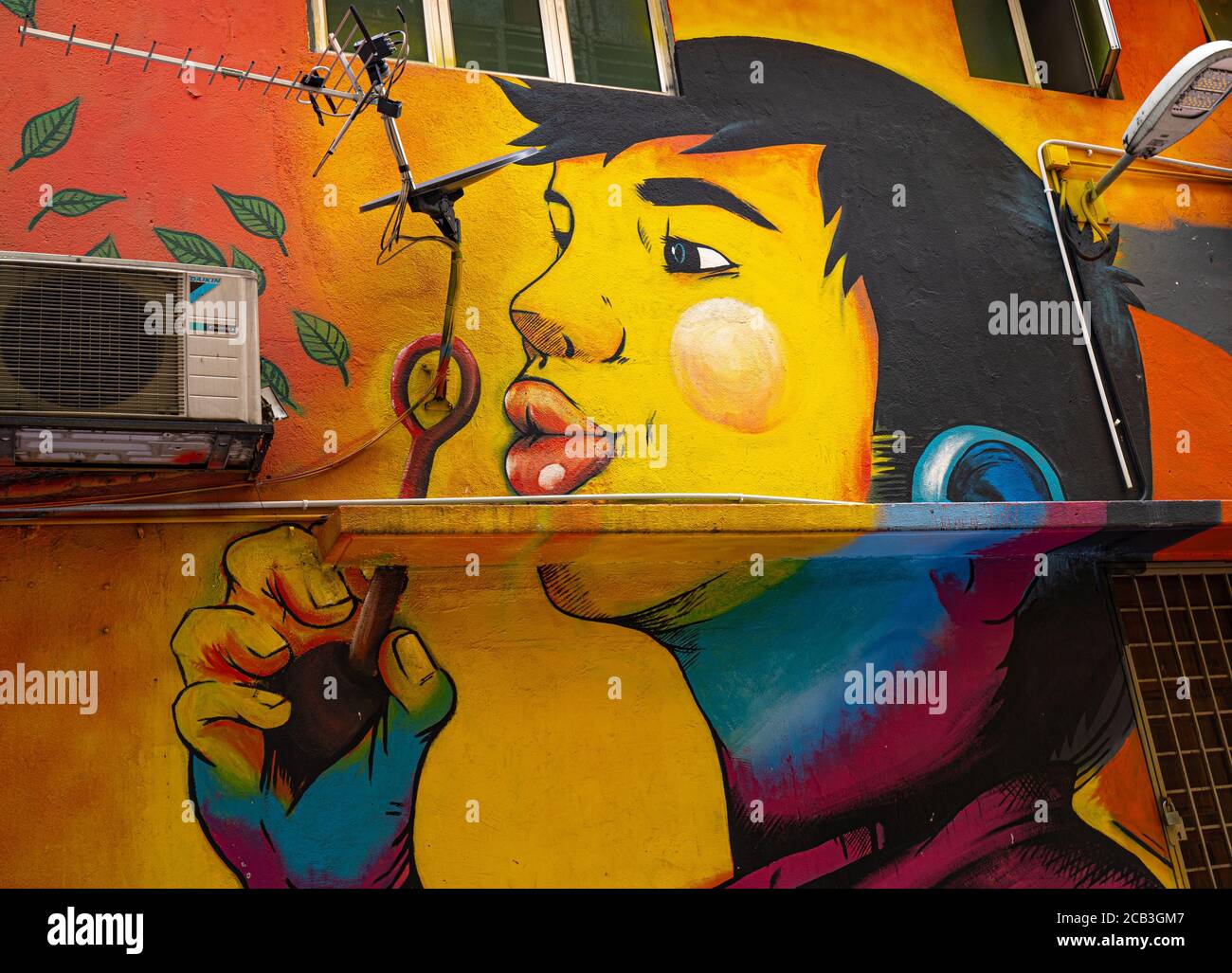 Jalan Alor Street in Kuala Lumpur, Malaysia Stock Photo - Alamy