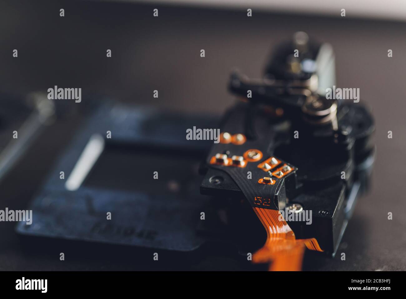 Camera shutter part. Electronic shutter device component of electronic ...