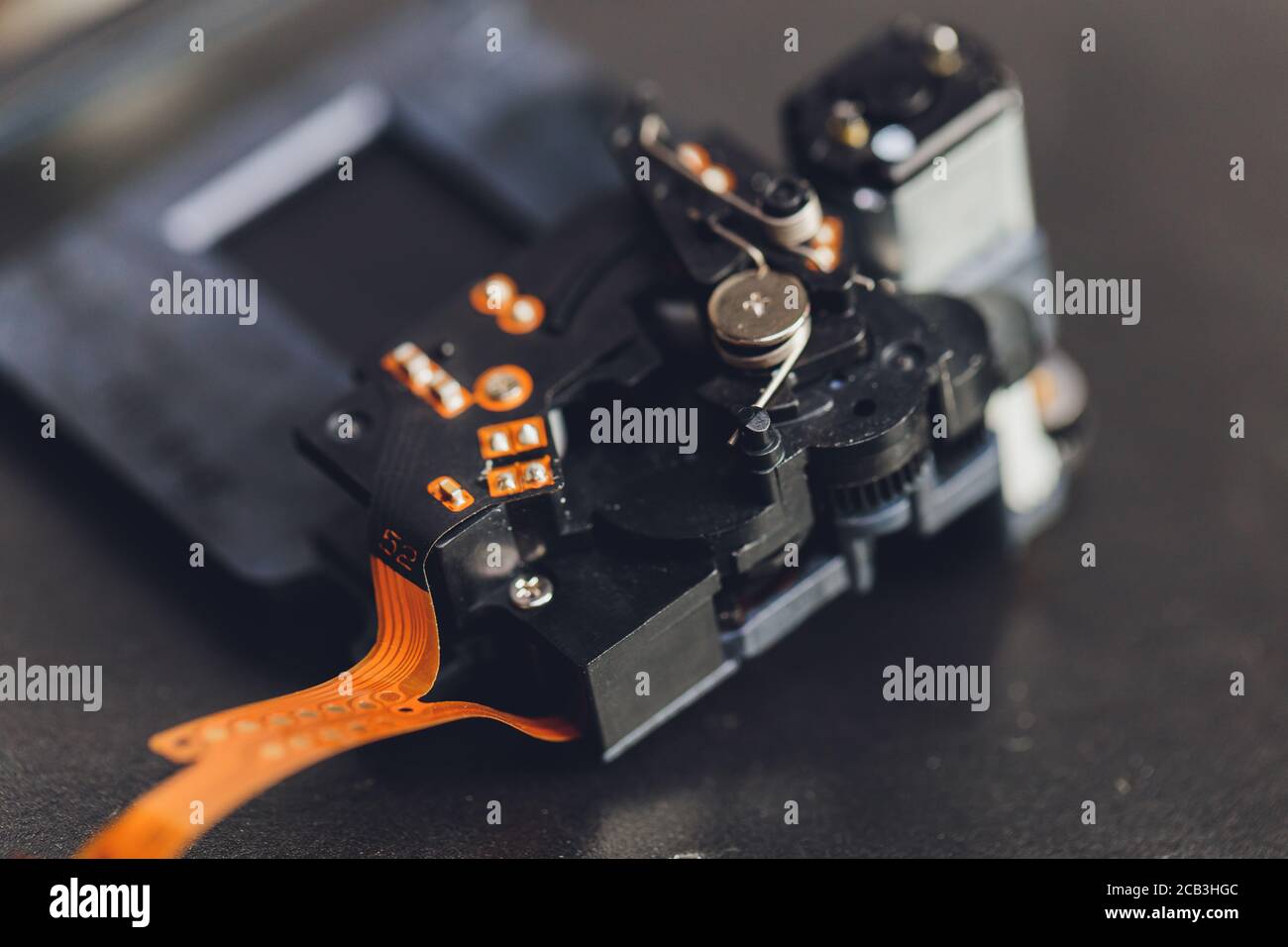 Camera shutter part. Electronic shutter device component of electronic ...