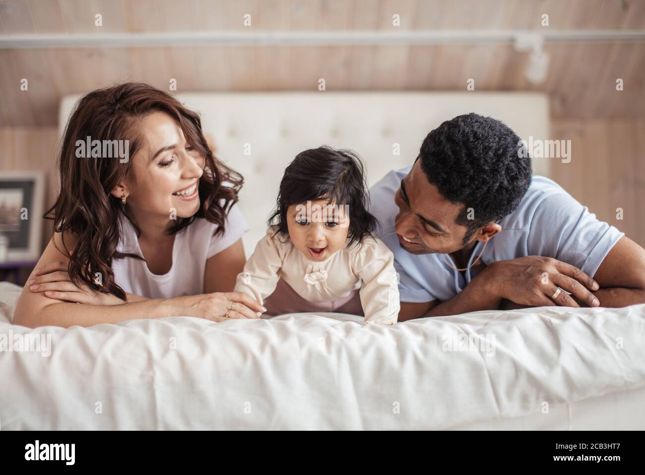 African american father son sleep hi-res stock photography and images ...