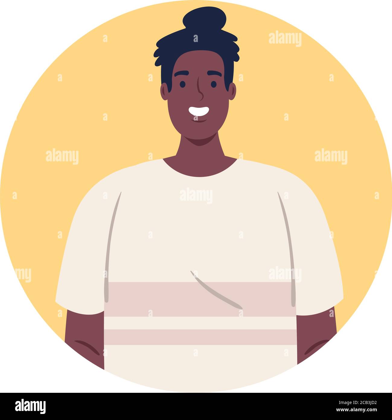 African caribbean man Stock Vector Images - Alamy