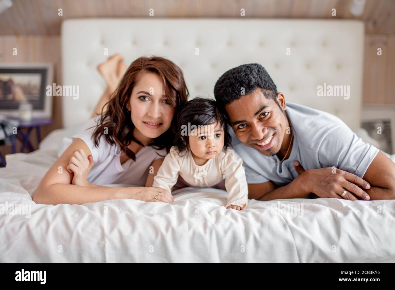 African american father son sleep hi-res stock photography and images ...