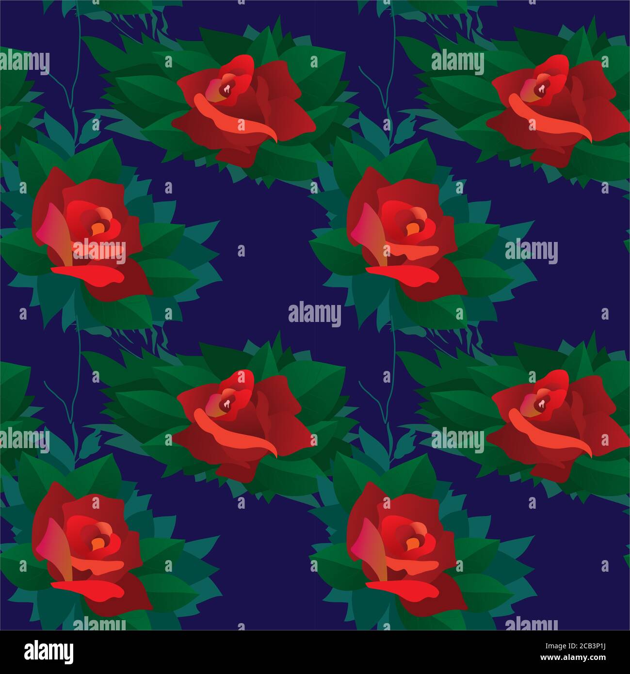 Blue for you rose Stock Vector Images - Alamy