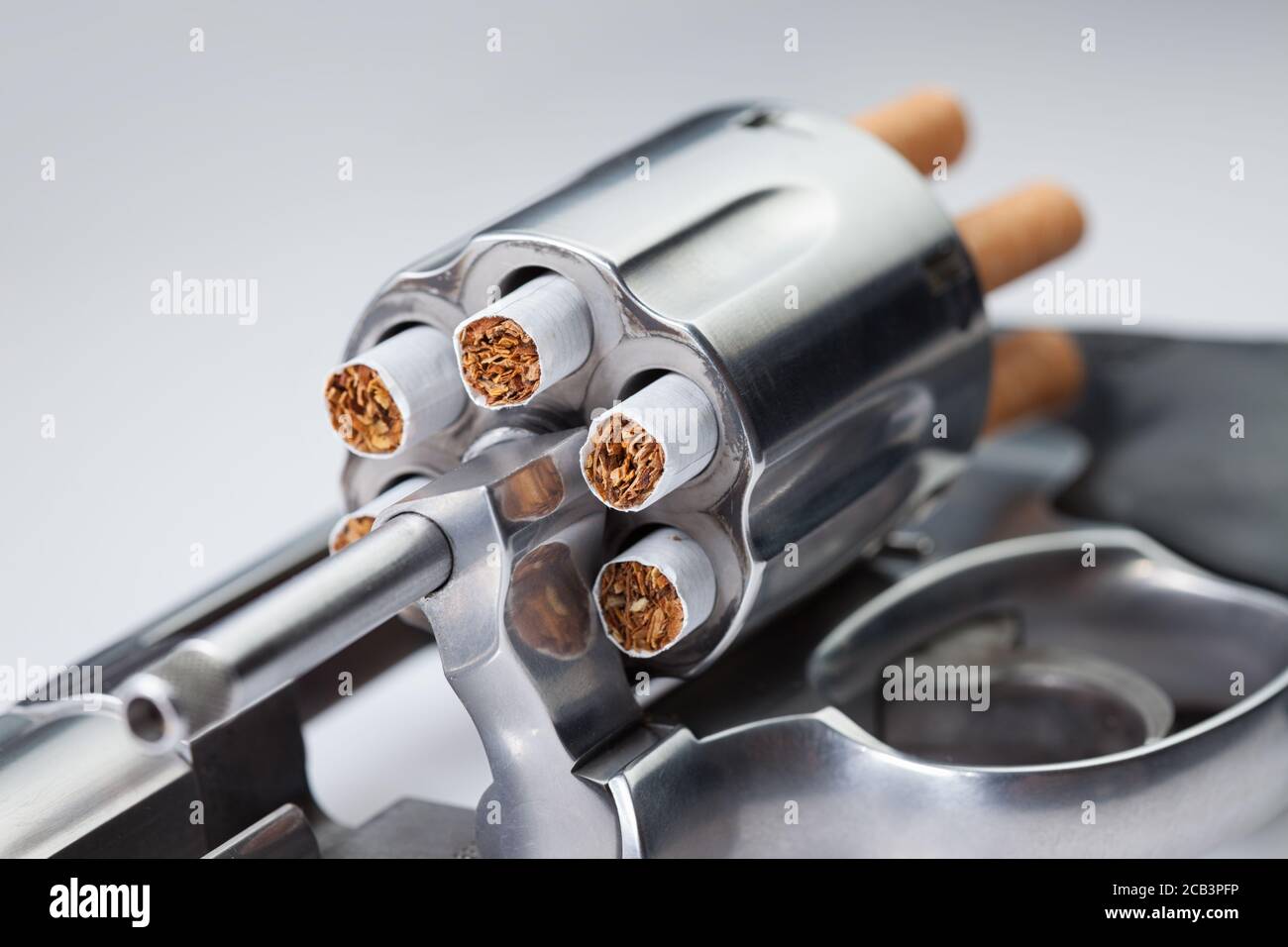 Loaded Revolver Barrel