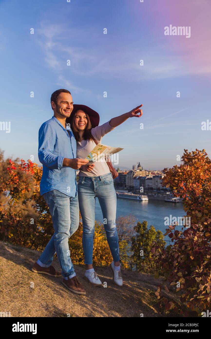 Budapest map of castle hill hi-res stock photography and images - Alamy