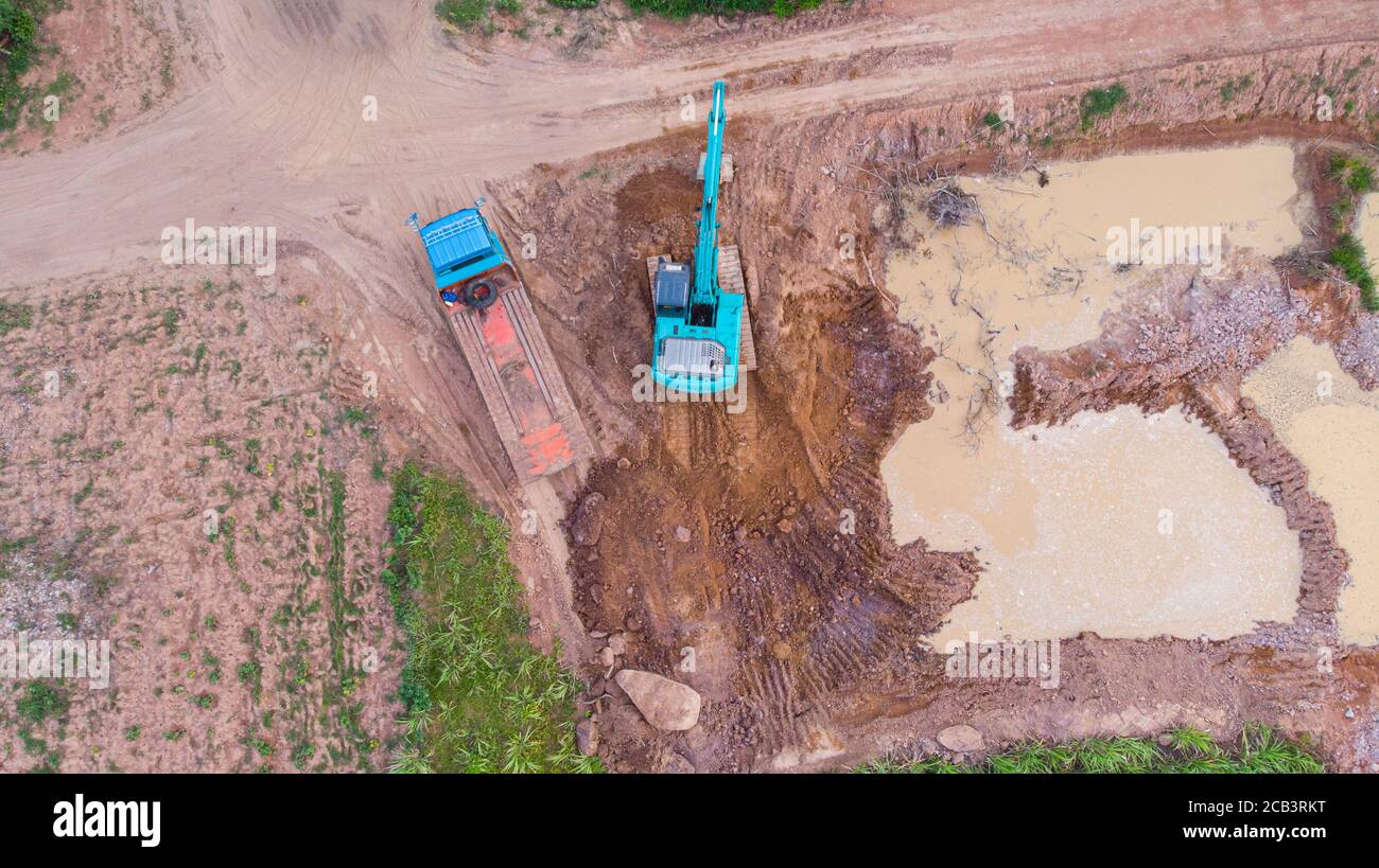 Loading soil hi-res stock photography and images - Alamy