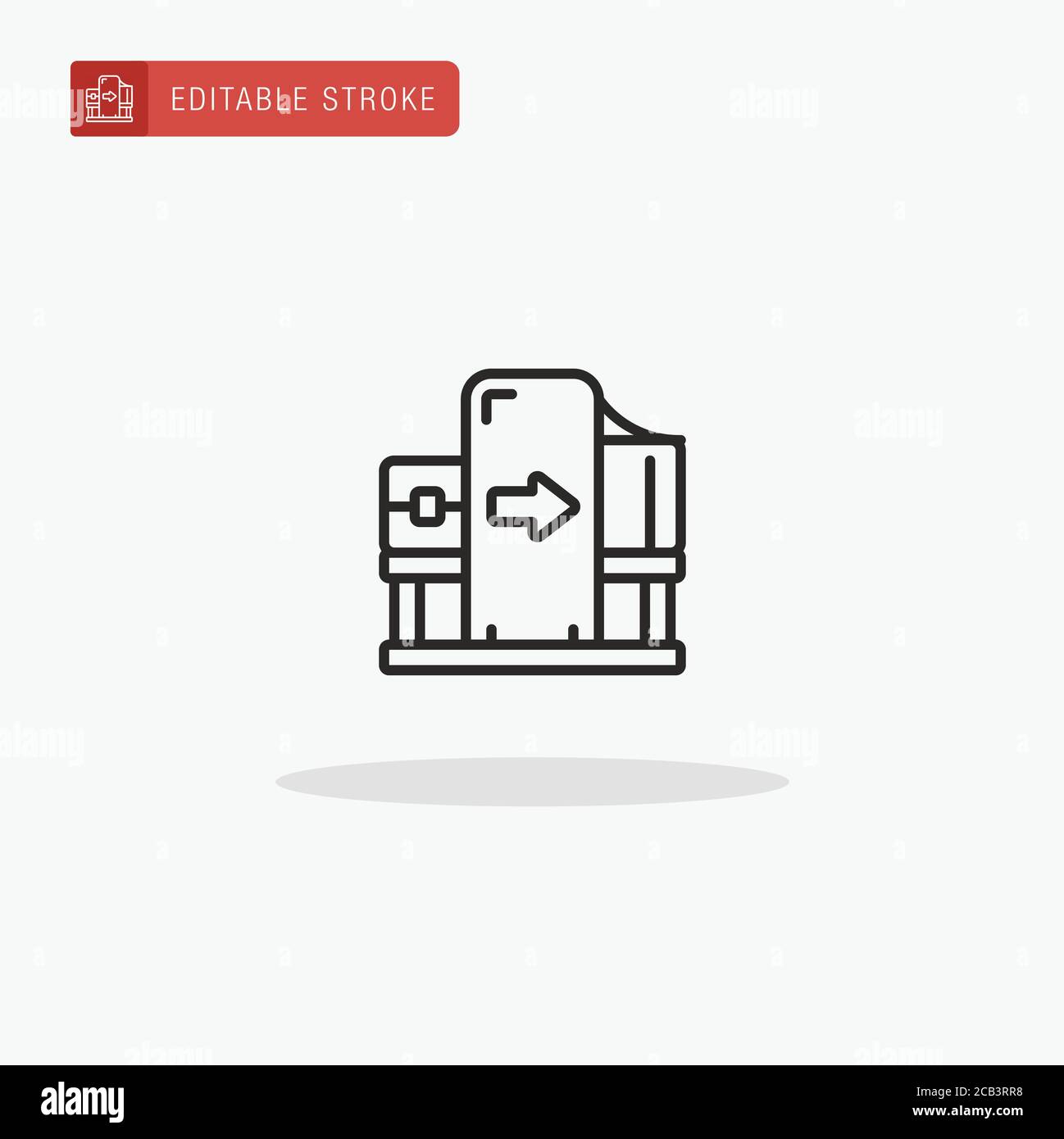 Scanner icon vector. Scanner icon for presentation Stock Vector Image ...