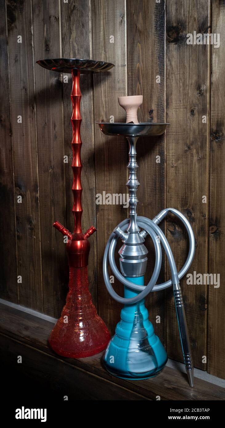 part of the hookah, modern design, on a background Stock Photo - Alamy