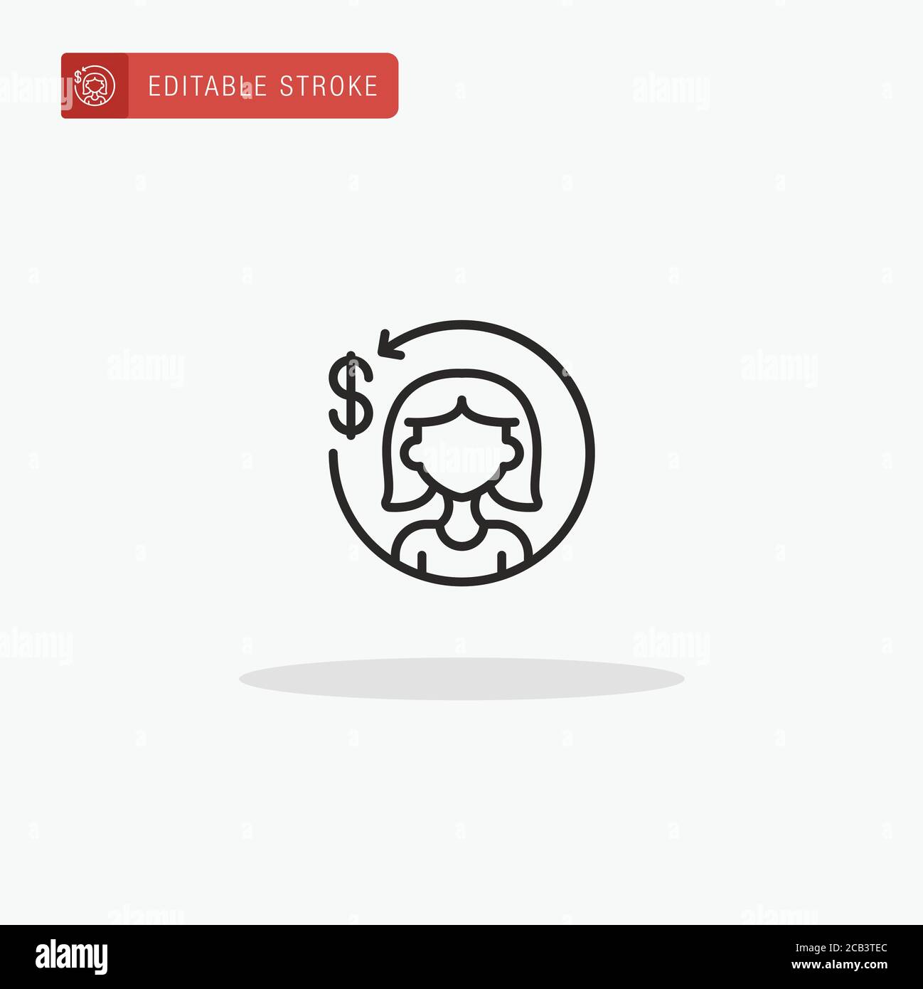 Customer icon vector. Customer icon for presentation Stock Vector Image ...