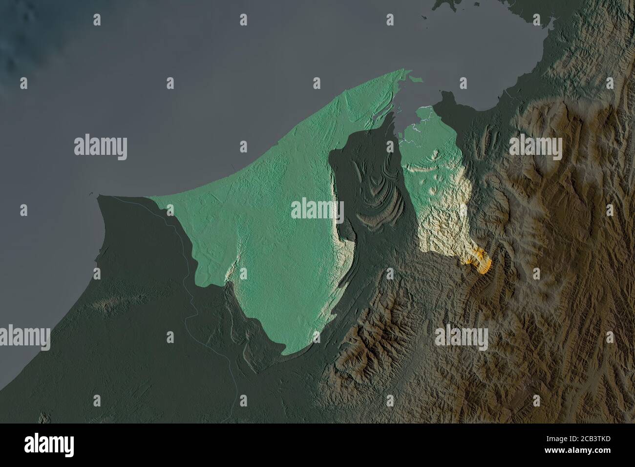 Brunei Map High Resolution Stock Photography and Images - Alamy