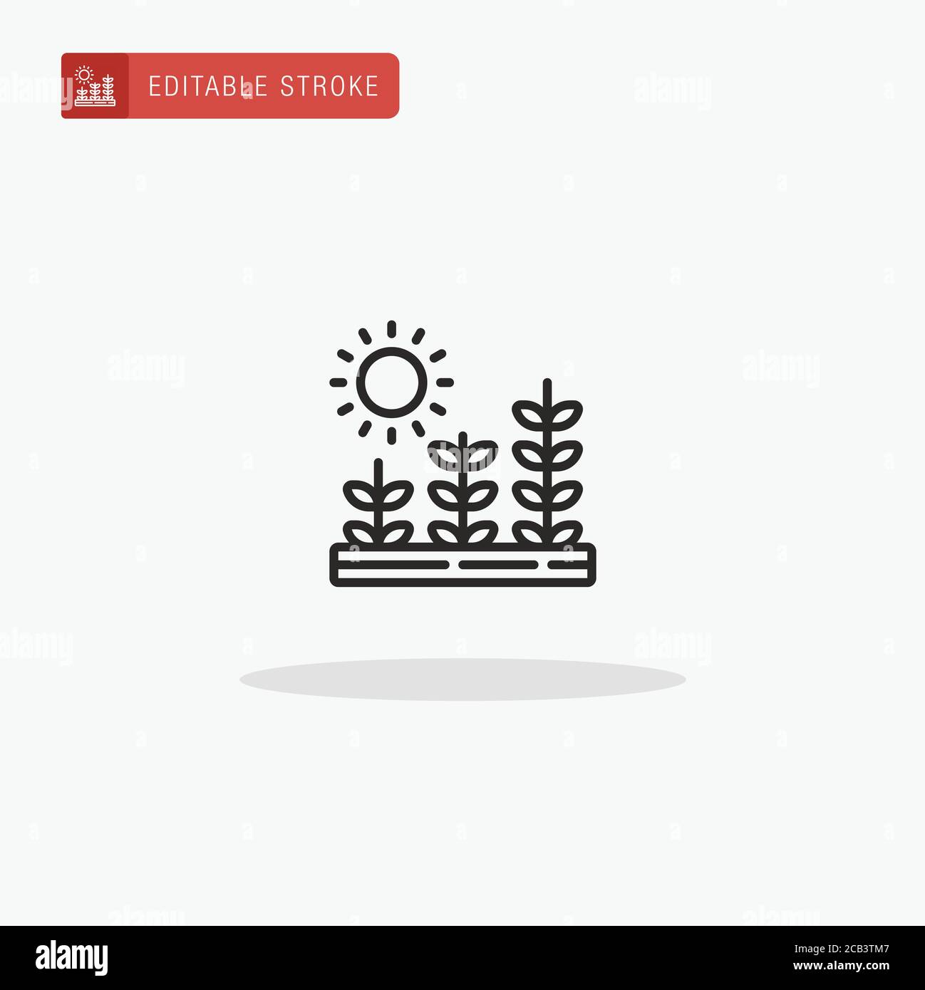 Crop icon vector. Crop icon for presentation Stock Vector Image & Art ...