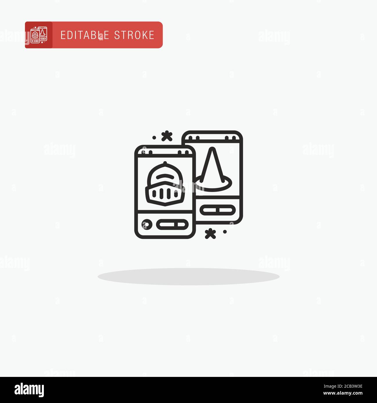 Cards icon vector. Cards icon for presentation Stock Vector Image & Art ...