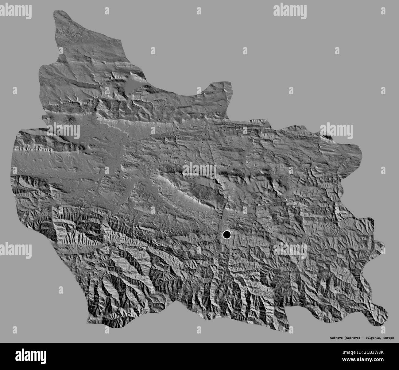 Gabrovo map hi-res stock photography and images - Alamy