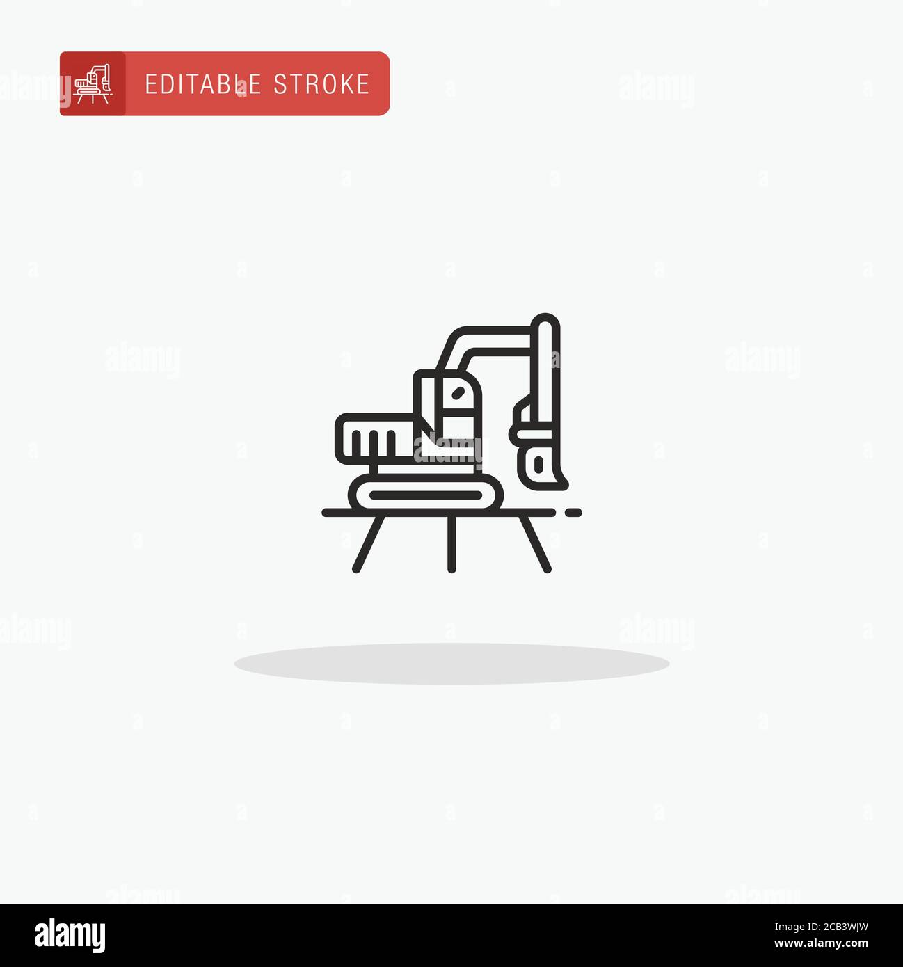 Digger icon vector. Digger icon for presentation Stock Vector Image ...