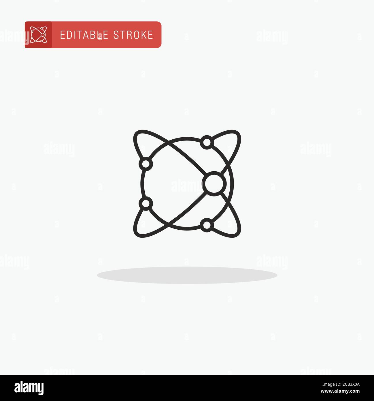 Connections icon vector. Connections icon for presentation Stock Vector ...