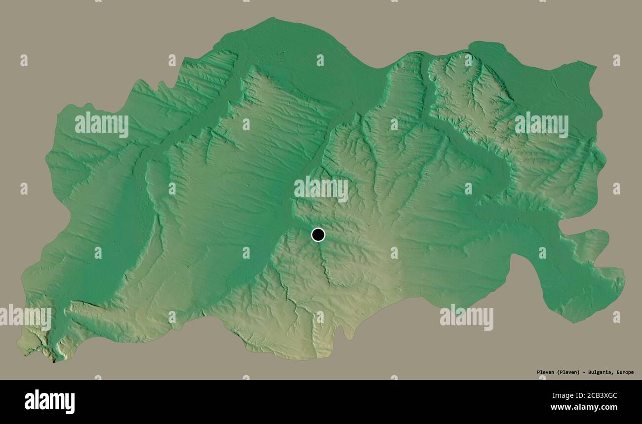 Pleven on a map hi-res stock photography and images - Alamy