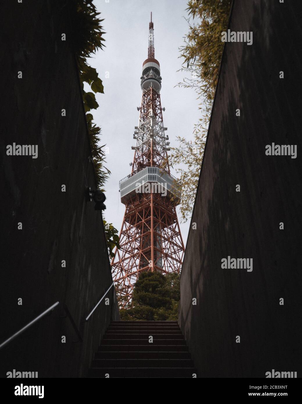 Low angle tokyo tower hi-res stock photography and images - Alamy