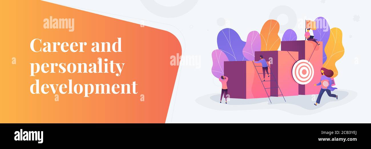 Career development web banner concept Stock Vector Image & Art - Alamy