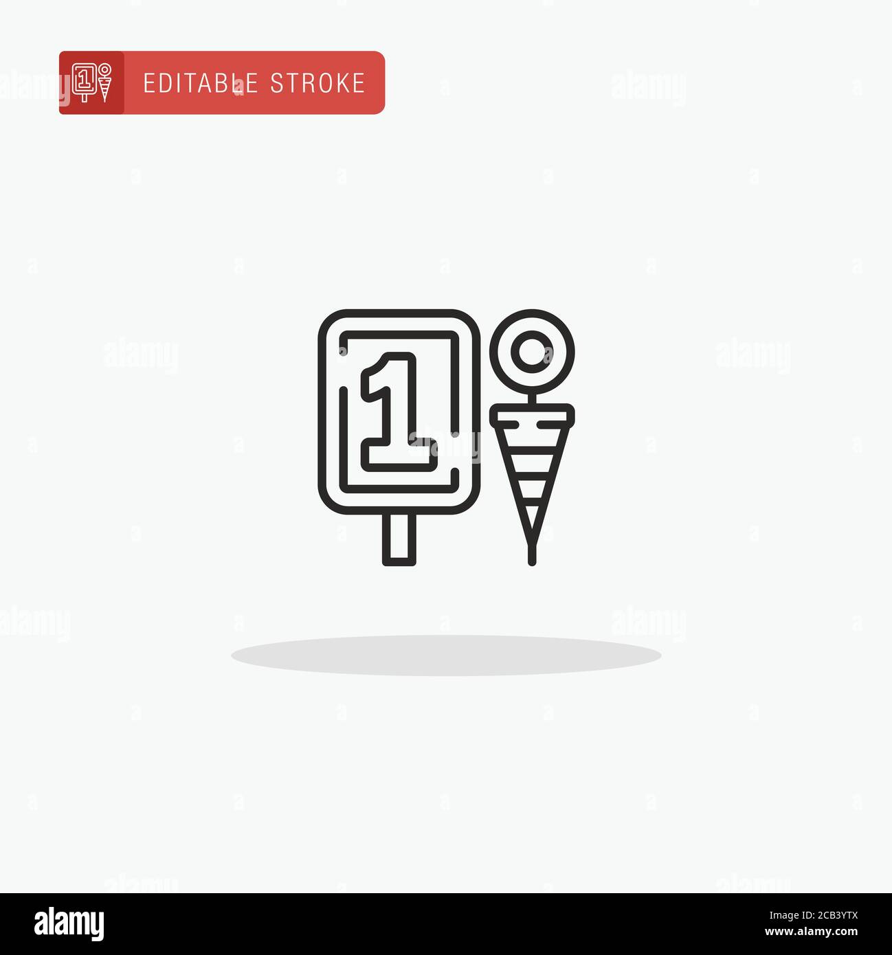 Score icon vector. Score icon for presentation Stock Vector Image & Art ...