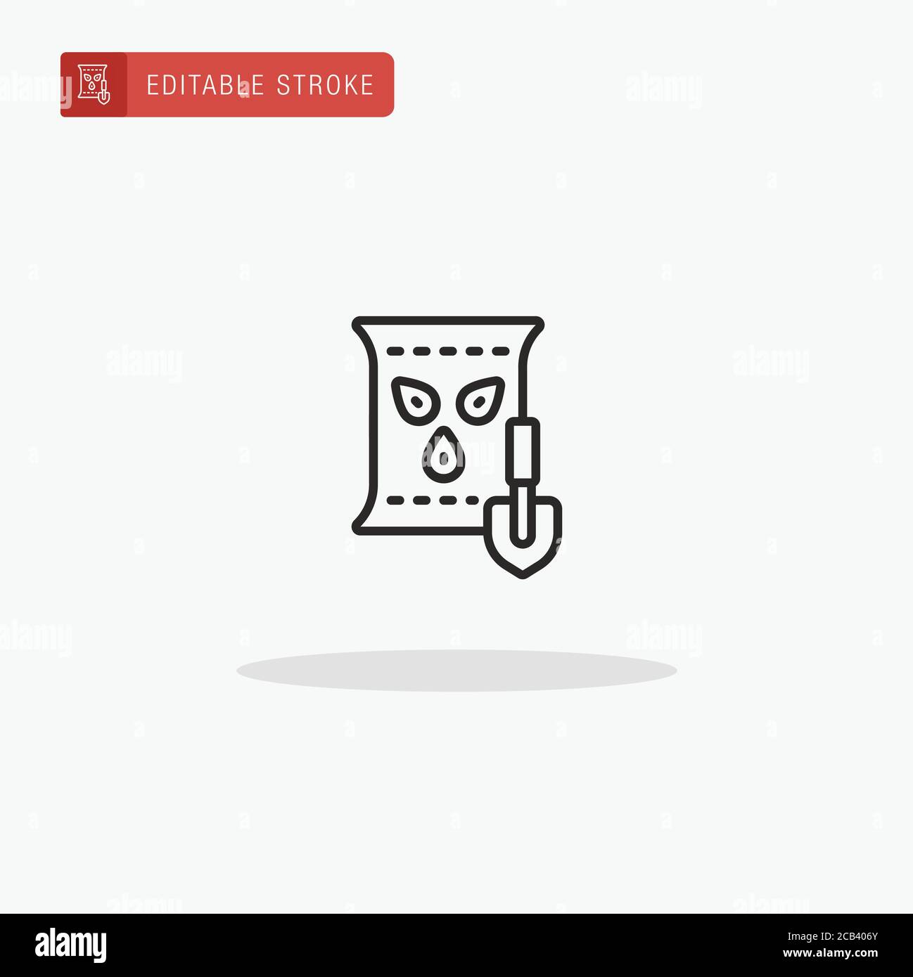 Seed icon vector. Seed icon for presentation Stock Vector Image & Art ...