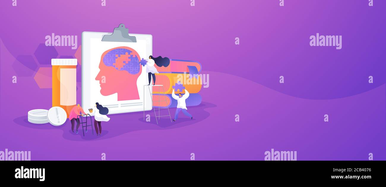 Alzheimer dementia Stock Vector Images - Alamy