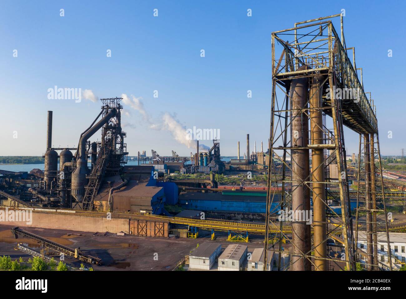 Steel steel mill hi-res stock photography and images - Alamy