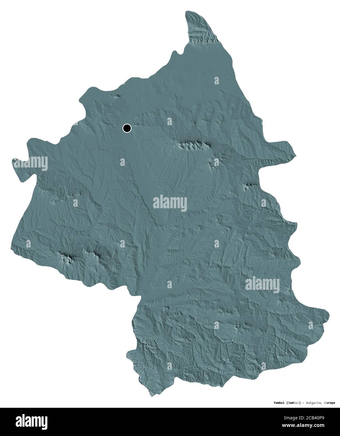 Map of yambol Cut Out Stock Images & Pictures - Alamy