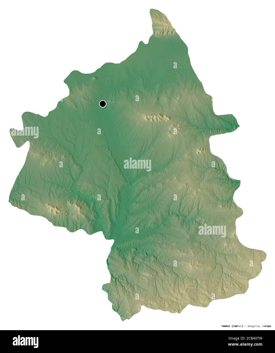 Bulgaria relief map hi-res stock photography and images - Alamy