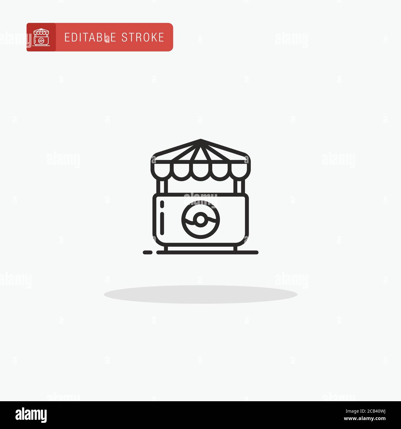 Stand icon vector. Stand icon for presentation Stock Vector Image & Art ...