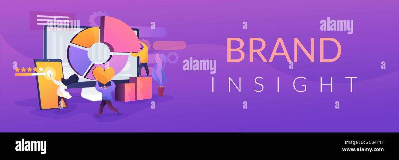 Digital marketing strategy concept banner header Stock Vector Image ...