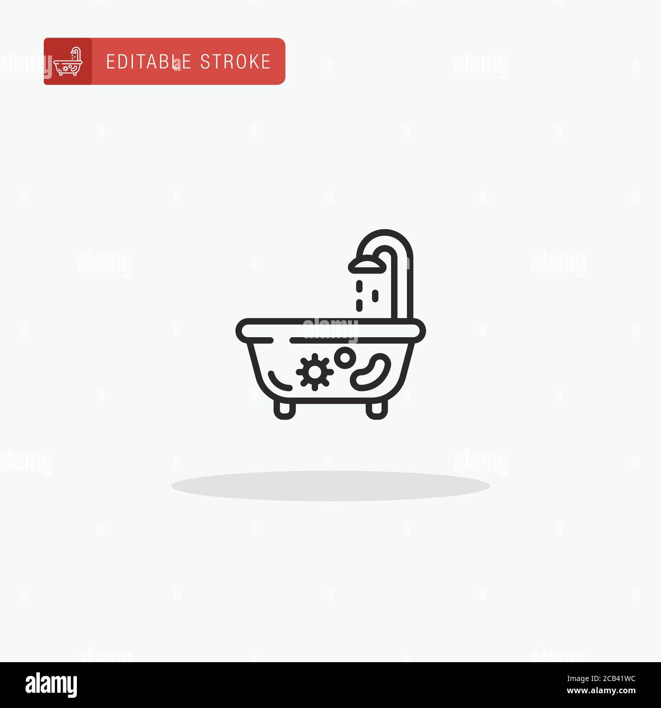 Bath icon vector. Bath icon for presentation Stock Vector Image & Art ...