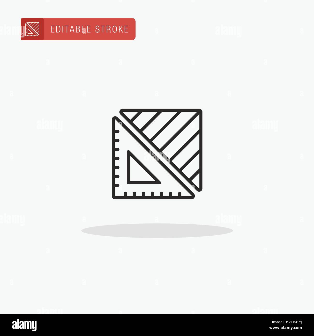 Measuring icon vector. Measuring icon for presentation Stock Vector ...