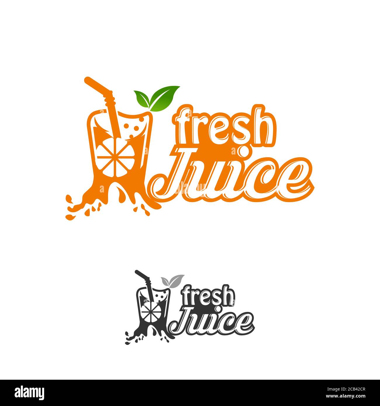 Fresh Juice logo designs template, Orange juice logo template.EPS 10 ...