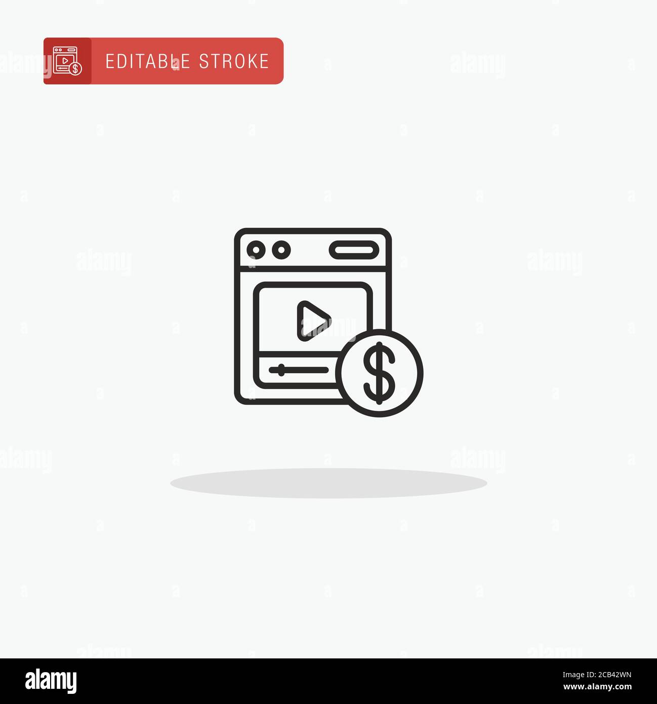 Monetization icon vector. Monetization icon for presentation Stock ...