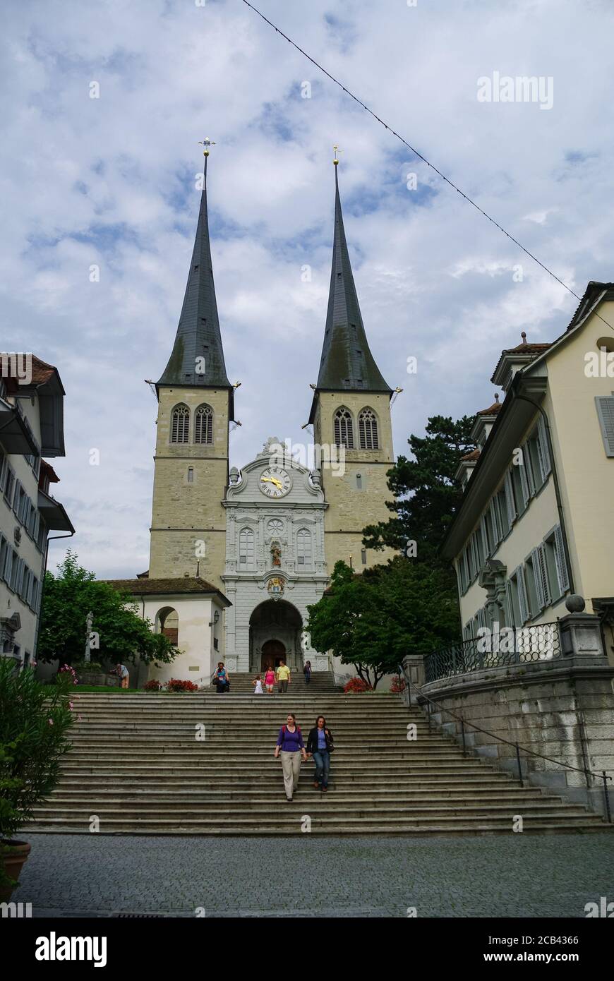 Saint leodegar church hi-res stock photography and images - Alamy