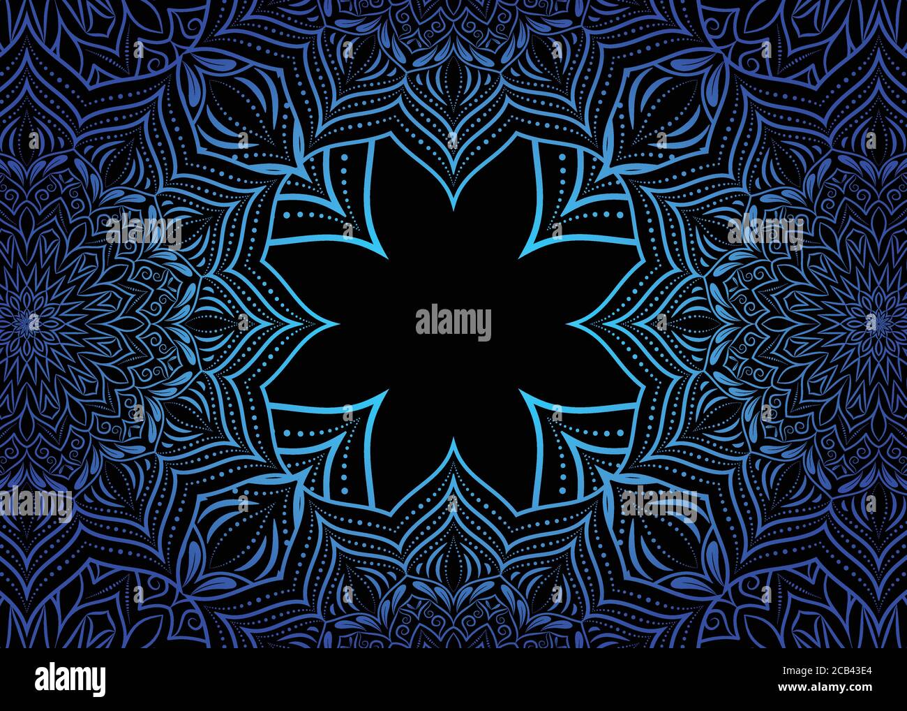 Henna design pattern on Stock Vector Images - Alamy