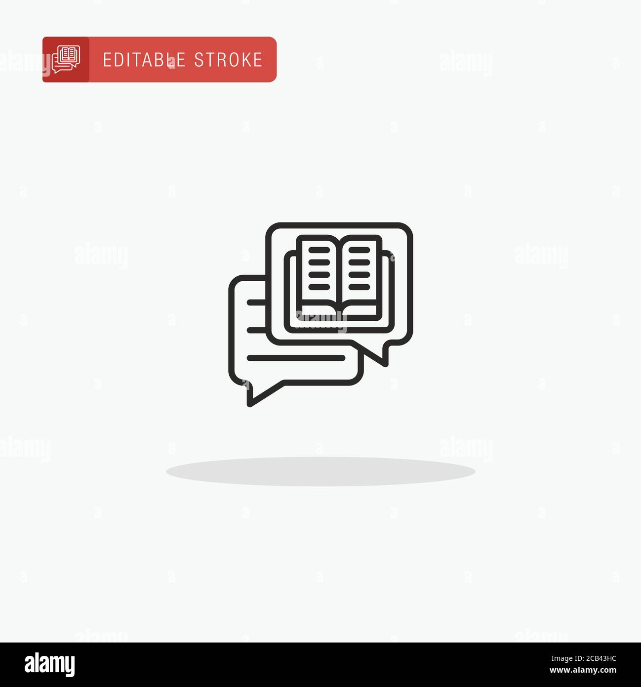 Literature icon vector. Literature icon for presentation Stock Vector ...
