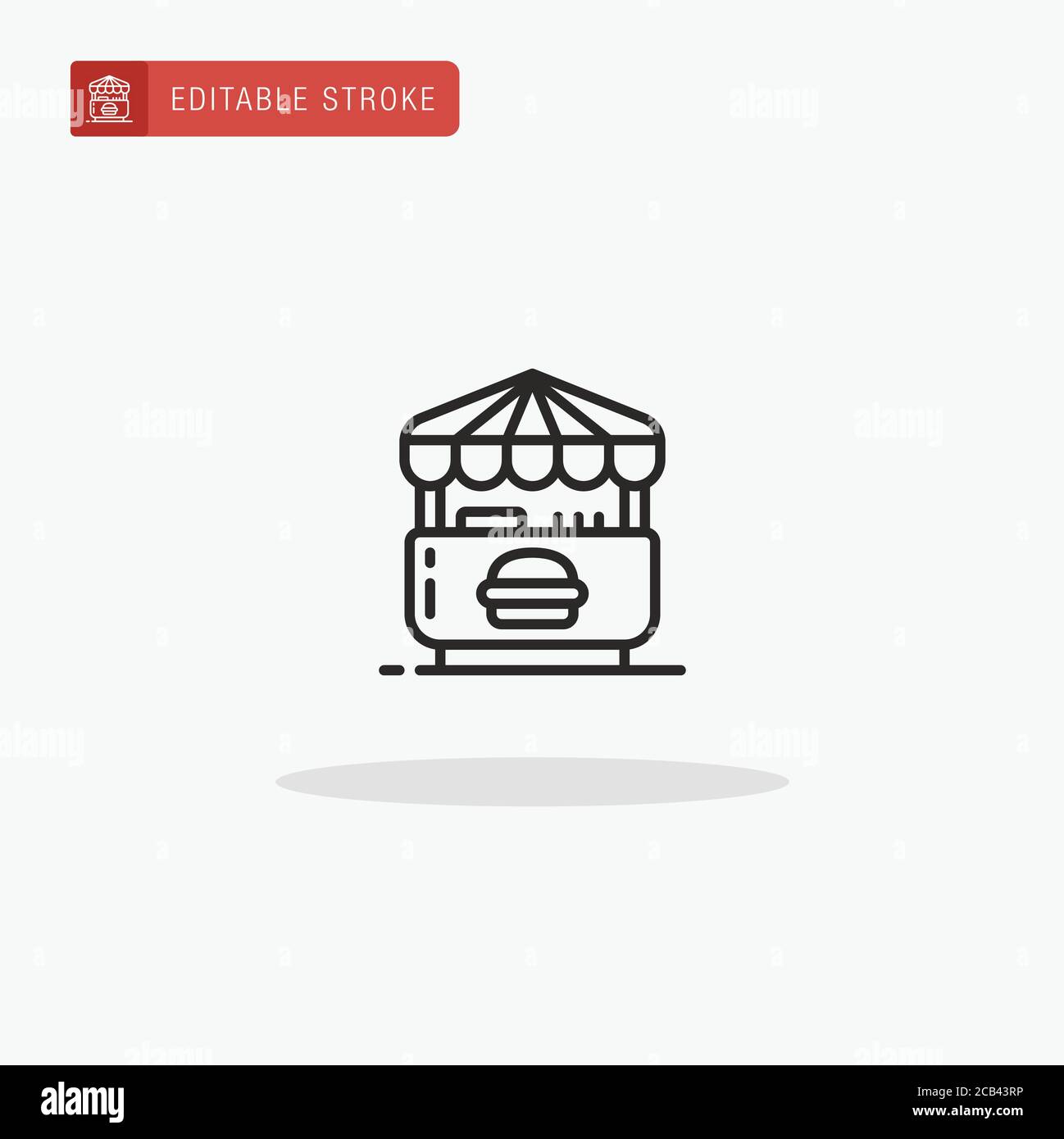 Stall icon vector. Stall icon for presentation Stock Vector Image & Art ...