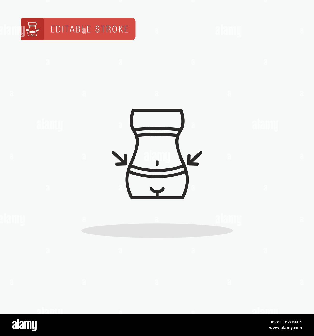 Slim icon vector. Slim icon for presentation Stock Vector Image & Art ...