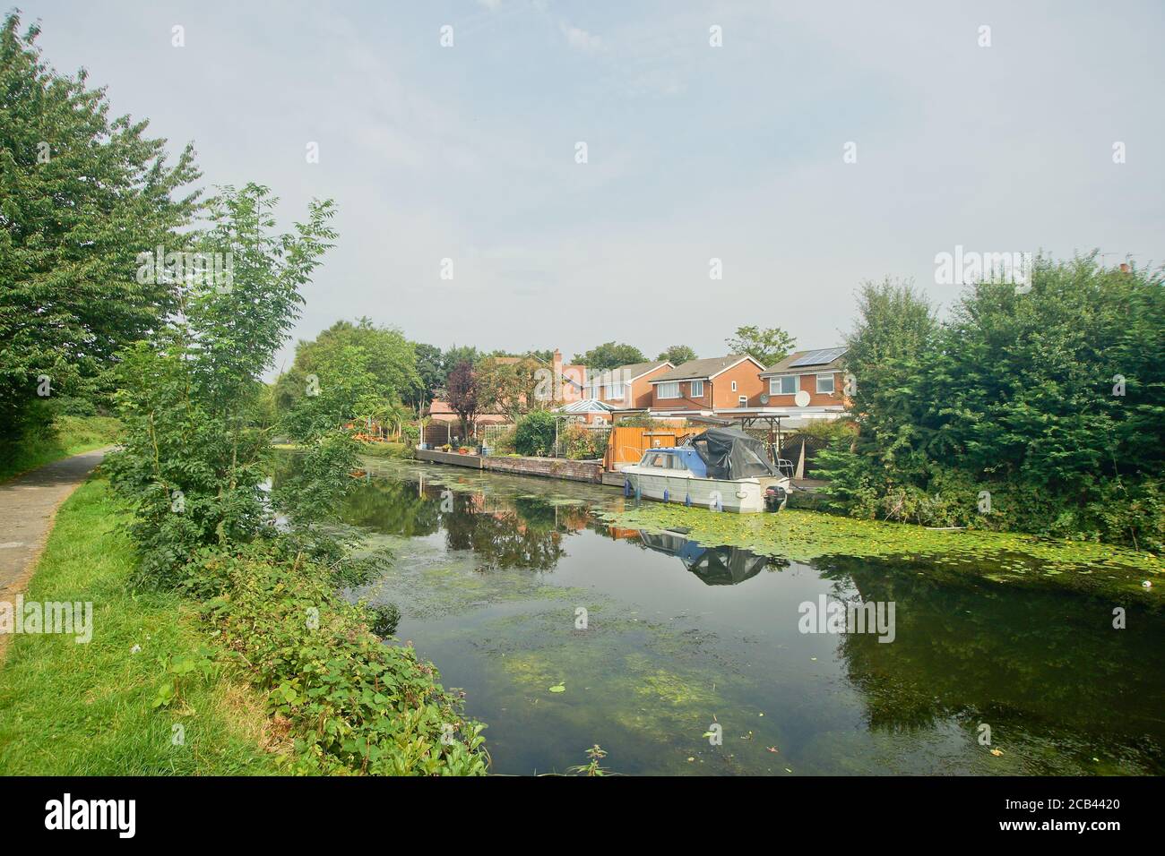 Canal in Maghull, Merseyside Stock Photo - Alamy