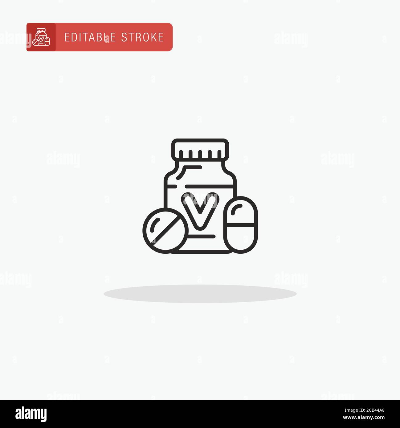 Vitamins icon vector. Vitamins icon for presentation Stock Vector Image ...