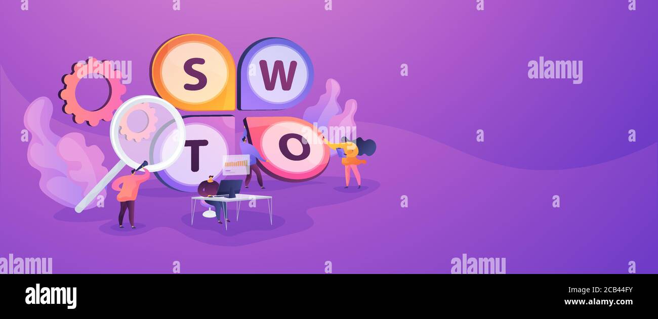Business marketing swot analysis Stock Vector Images - Alamy